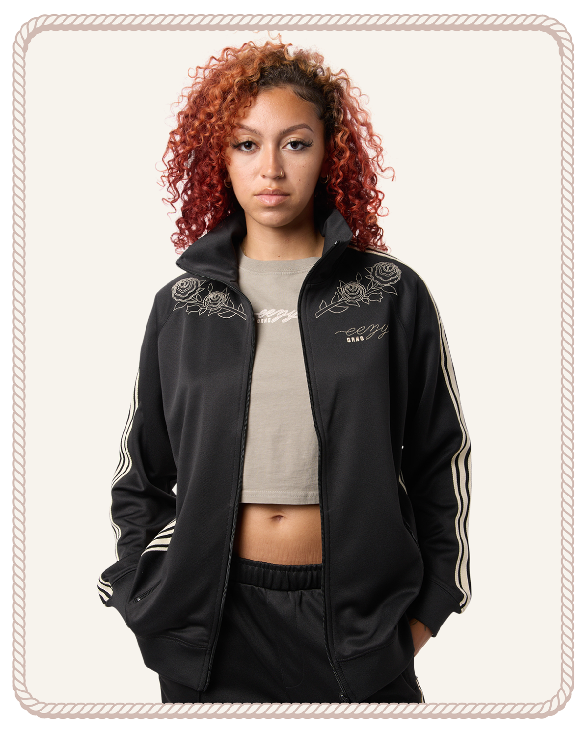 EEZY RIDER TRACK TOP BLK – EEZY GANG